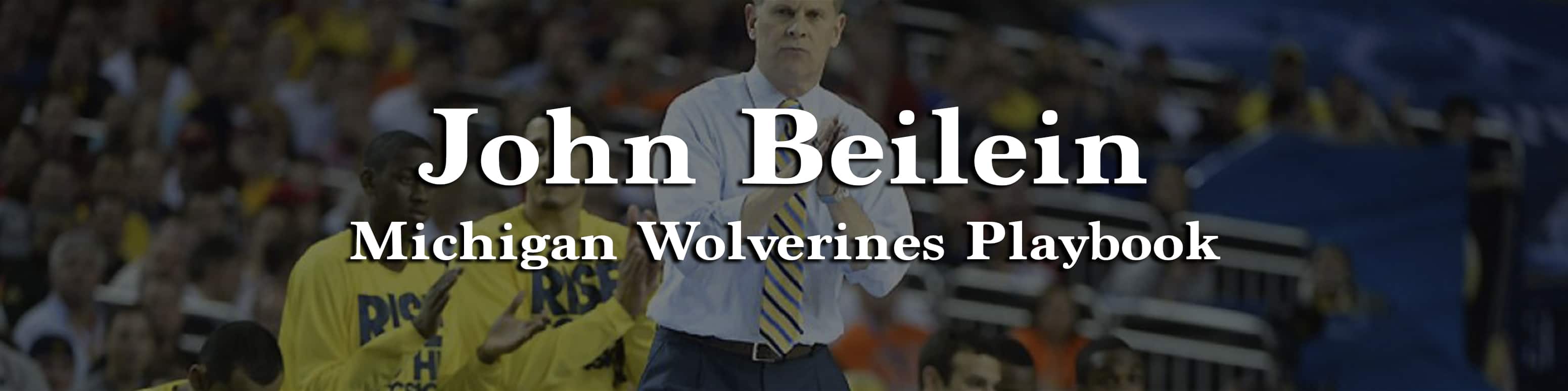 John Beilein Michigan Wolverines Basketball Playbook – The Basketball ...